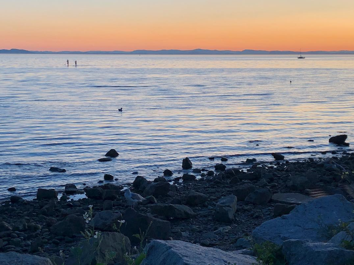 Fall Brings White Rock Sunsets - Explore White Rock
